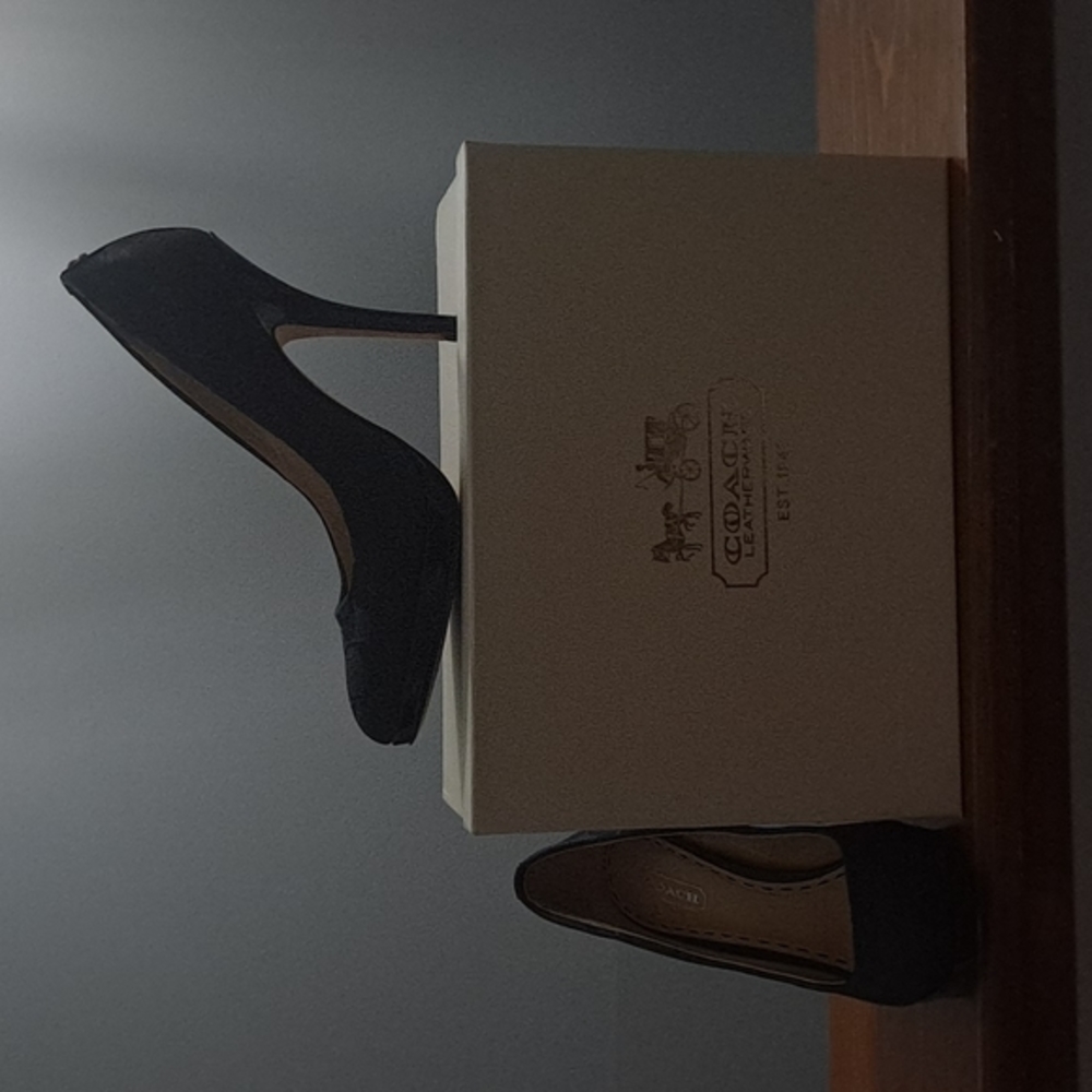 Coach Signature Canvas Pumps - Gem
